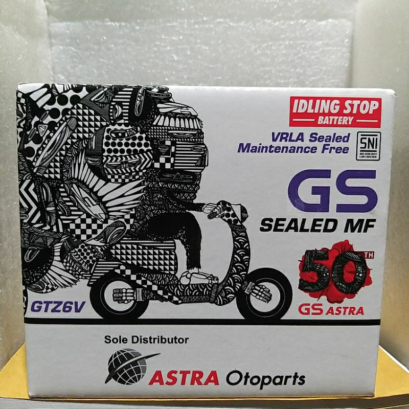 Jual Aki Motor Stylo,Scoopy,Beat,Genio Cbs Iss Esp Keyless(ban donat)GS ...
