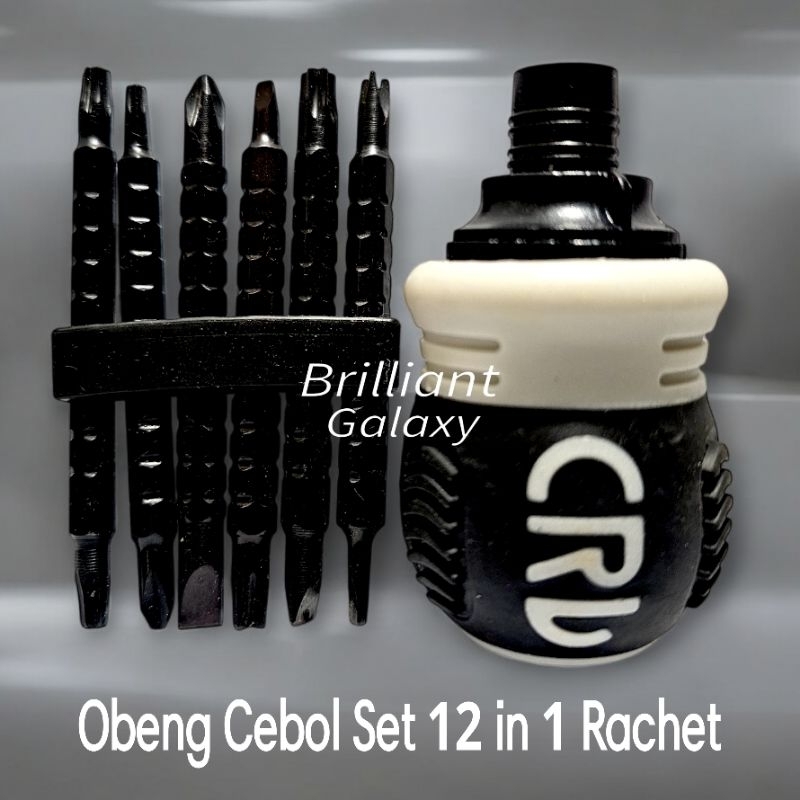 Jual Obeng Set - Cebol isi 12mata / Mini isi 24mata Kotak | Shopee ...