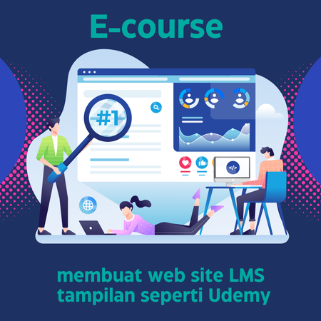 Jual E-course Membuat LMS tampilan mirip seperti web Udemy | Shopee Indonesia