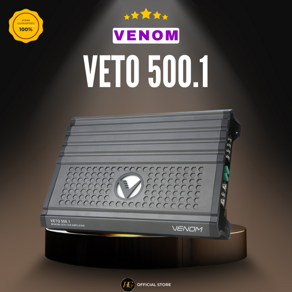 Jual Power Amplifier Monoblock Venom ELEMENTO VETO 500.1 | Shopee Indonesia
