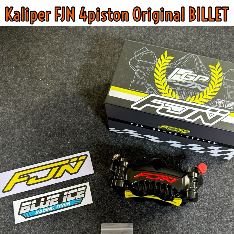Jual ORIGINAL FJN KALIPER 4 PISTON FJN GP10 MONOBLOCK 100MM ORIGINAL ...
