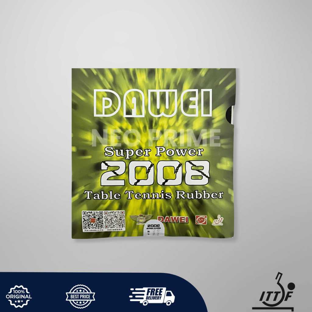 Jual Dawei Super Power 2008 - Karet Bet Bat Bad PingPong Tenis Meja | Shopee Indonesia