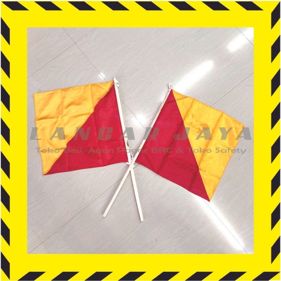 Jual Bendera Semaphore / Bendera Pramuka / Semapur /Semafor Komplit ...