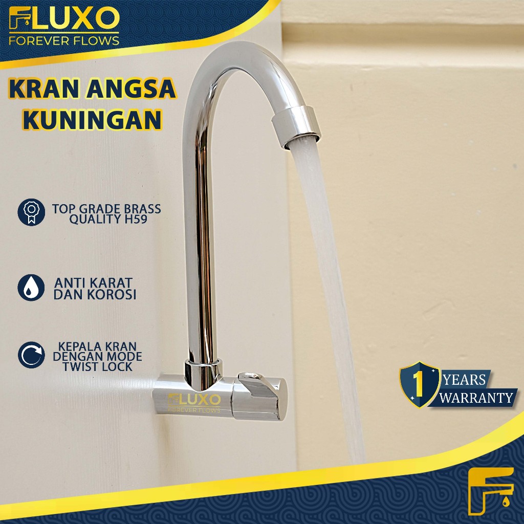 Jual Fluxo Kran Angsa / Keran Angsa Kuningan High Quality Bahan ...