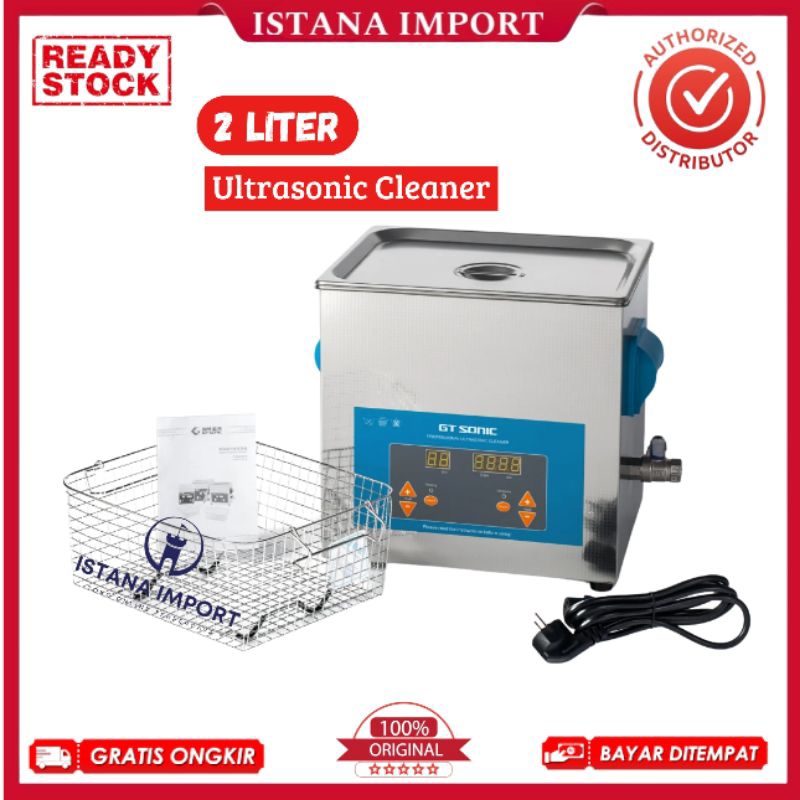 Jual Ultrasonic Cleaner 2 Liter GT Sonic 2L Digital Pembersih ...