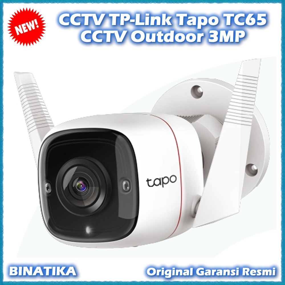 Jual Original CCTV TP-Link Tapo TC65 3MP Outdoor CCTV Camera Two-Way ...