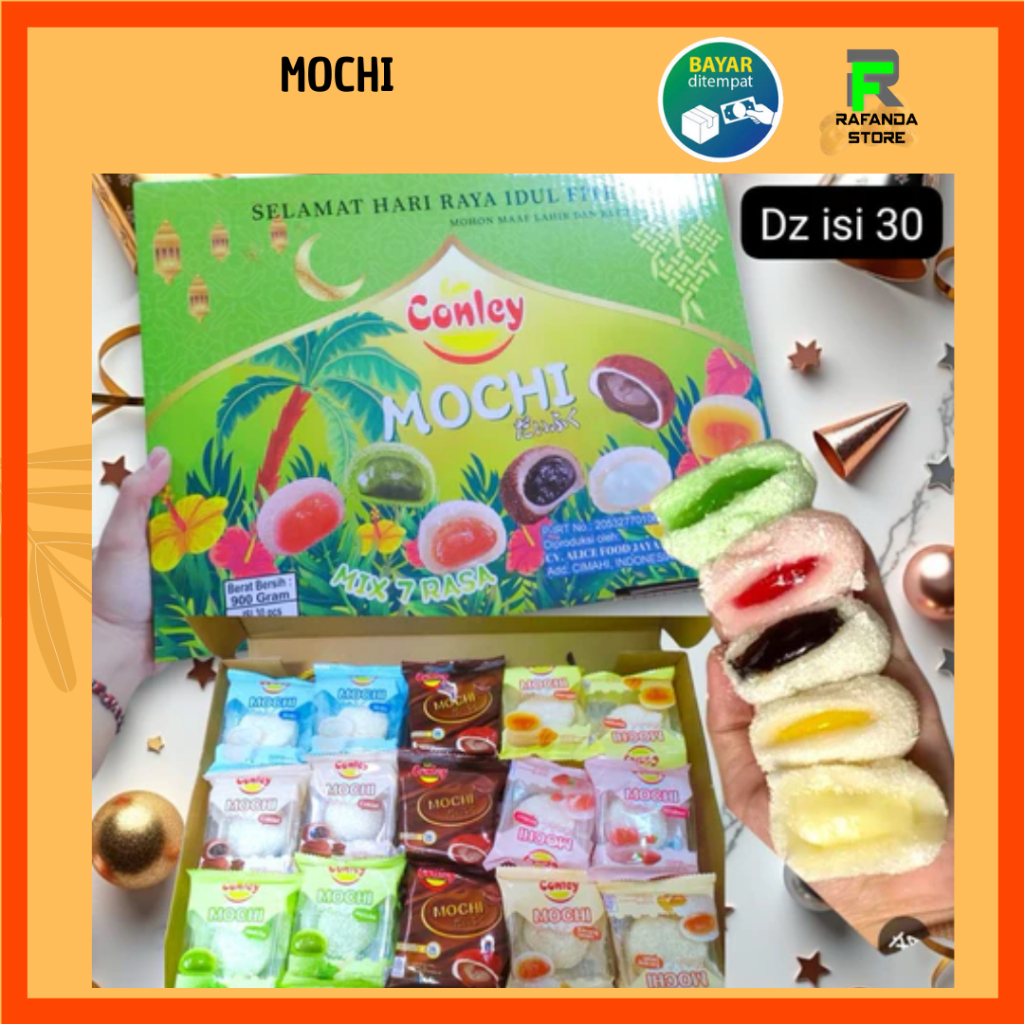 Jual Hampers Mochi Conley / Moci Khas Jepang Aneka Rasa isi 30Pcs Snack ...