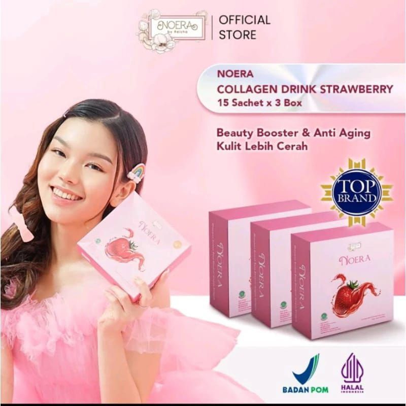 Jual Noera Collagen Drink - 1 Box Isi 15 Sachet New Formula With ...