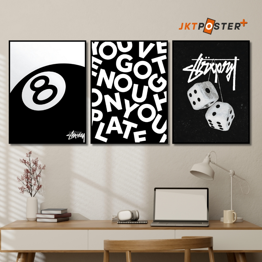 Jual Hiasan Dinding Pajangan Dinding Jadul Vintage Poster-Artsy Frame ...