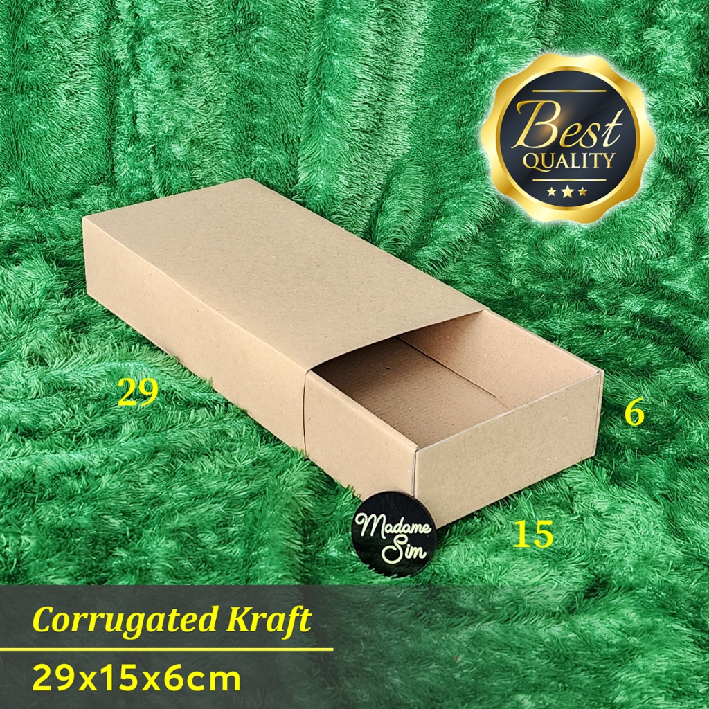 Jual KOTAK SLIDING - GIFT BOX SLOP - DUS HAMPERS 29x15x6 (ISI : 10 PCS ...