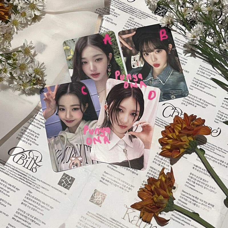 Jual PHOTOCARD WONYOUNG GAEUL IVE OFFICIAL | Shopee Indonesia