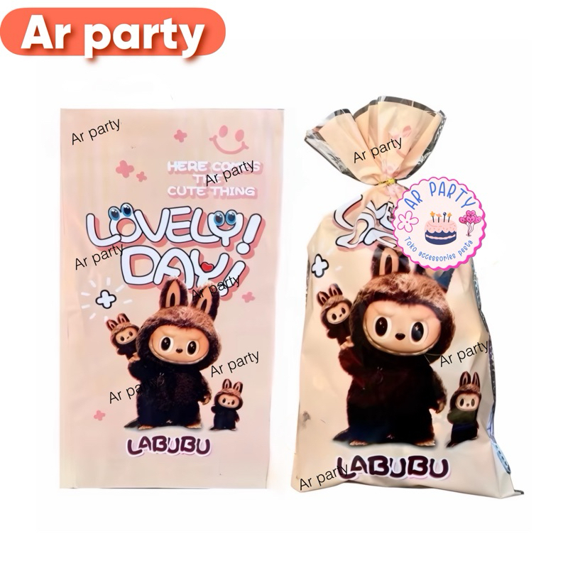 Jual (10pcs) Plastik Snack Labubu / Plastik Pembungkus Jajanan Terbaru ...