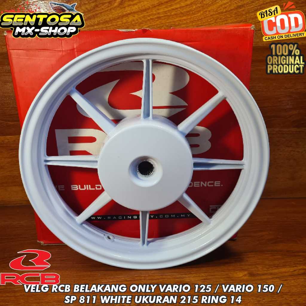 Jual [ RCB ORIGINAL ] VELG RCB BELAKANG ONLY VARIO 125 & 150 SP 811 ...