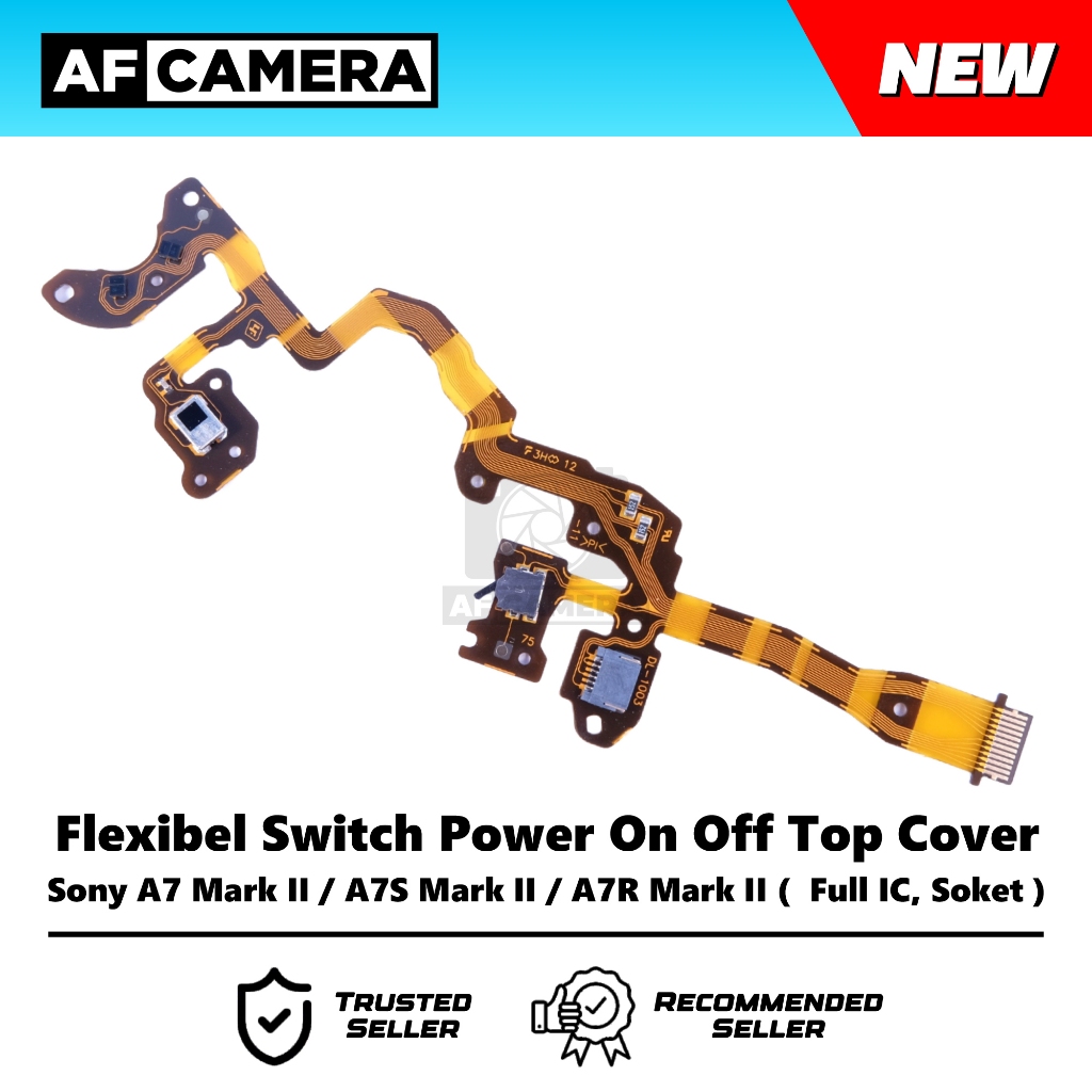 Jual Flexibel Flex Switch Power On Off Top Cover A72 A7II A7 Mark II ...