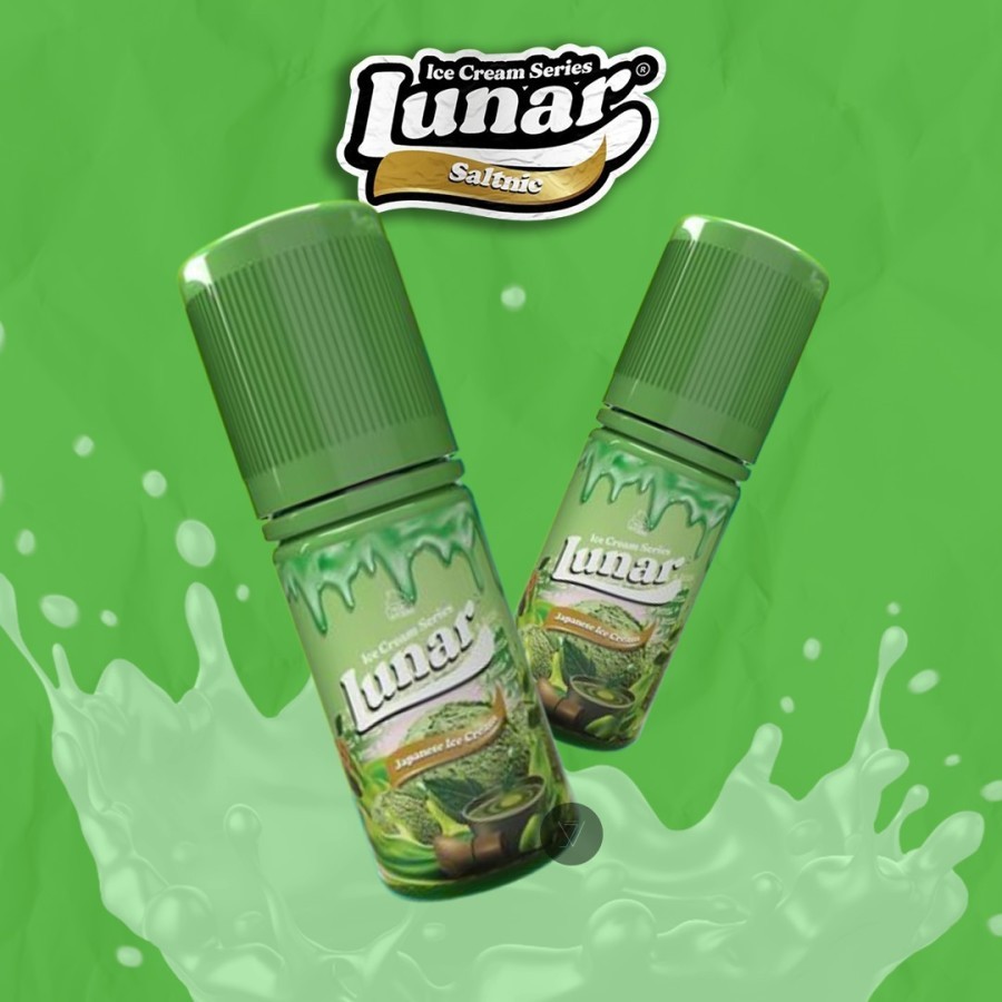 Jual [SALTNIC 30ML 30MG] LUNAR ICE CREAM V4 JAPANESE MATCHA BY VAPEZOO ...
