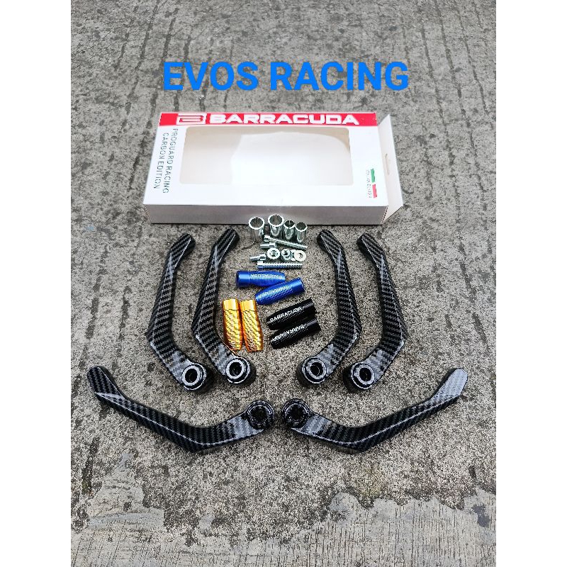 Jual Proguard Handguard Carbon Barracuda Rider Aerox Nmax PCX MX king ...
