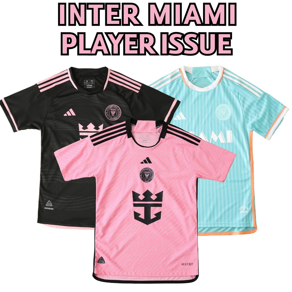 Jual PLAYER ISSUE Jersey Inter Miami 2024 2025 Home Away 3rd Baju Bola ...