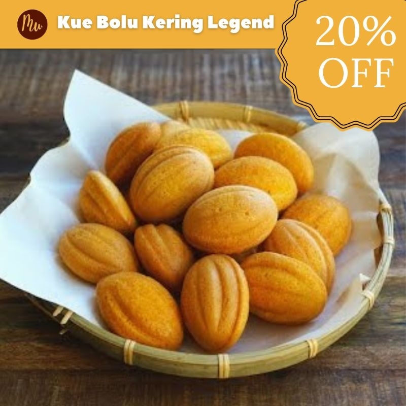 Jual Kue Bolu Kering Tradisional Legend - 500g | Shopee Indonesia