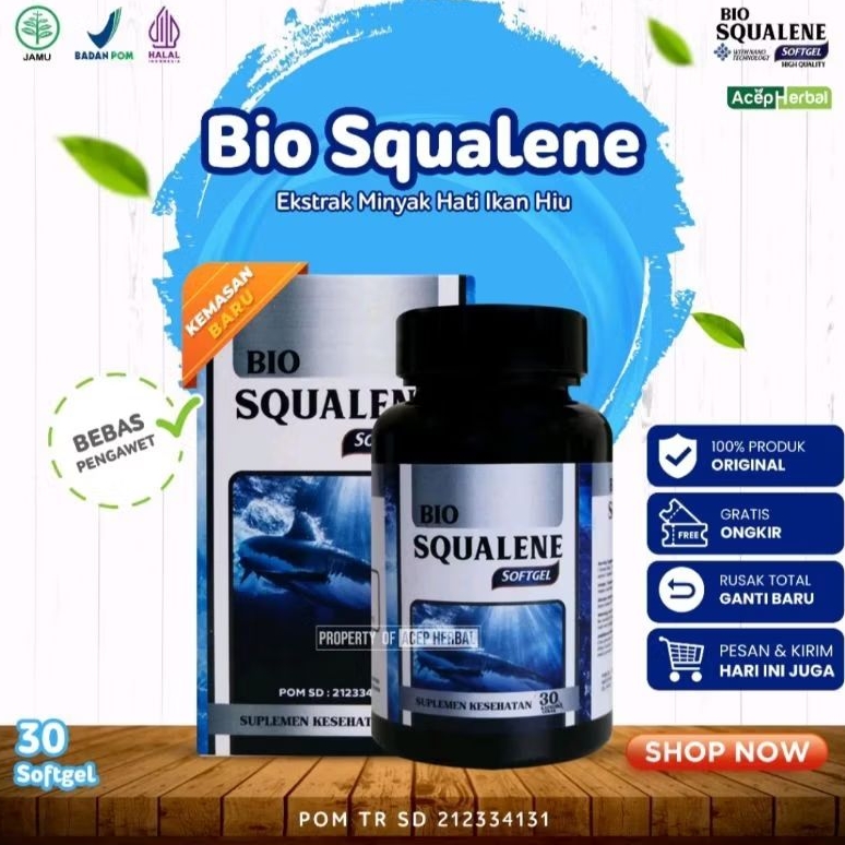 Jual Biosqualen minyak ikan hati hiu meningkatkan sistem daya tahan ...