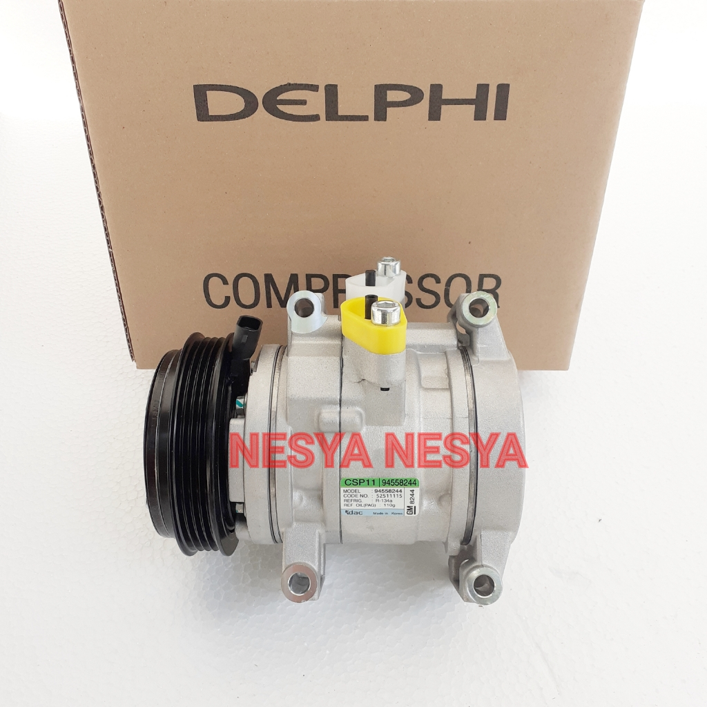 Jual Compressor Compresor Kompressor Kompresor AC Mobil All New Chevrolet Spark M300 ( LMU ) 1.2 ...