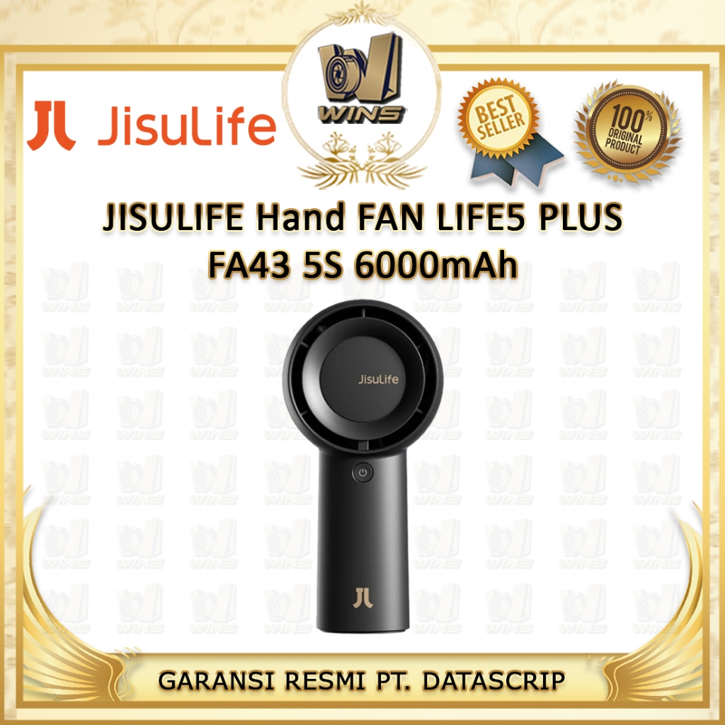 Jual JISULIFE Hand Fan Life5 Plus FA43 5S 6000 mAh | Shopee Indonesia
