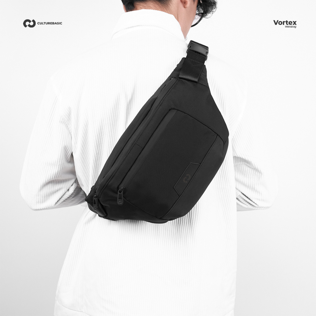 Jual Culture Basic | Vortex Waistbag | Tas Selempang Pria Waterproof ...
