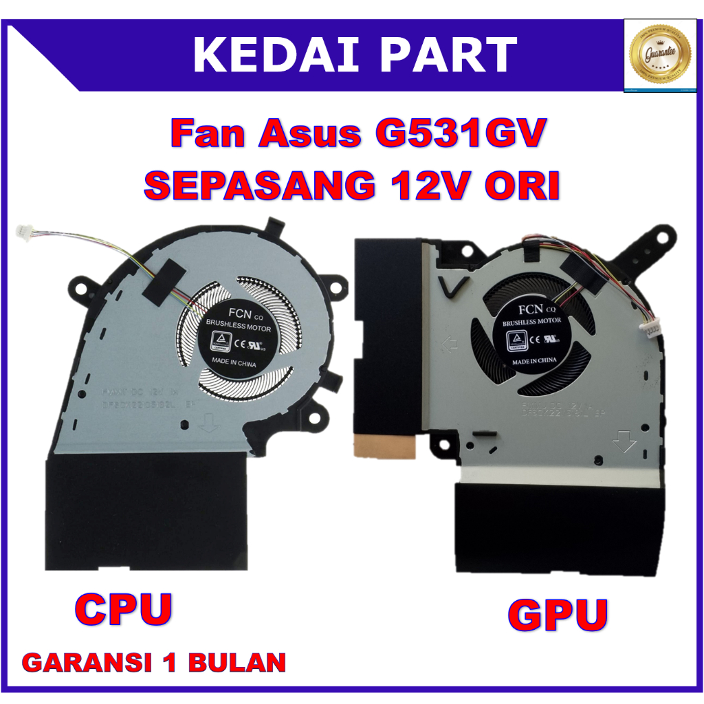 Jual Fan Asus ROG Strix G531GV G531 G712LWS G731 G731G G731GV G731GW ...