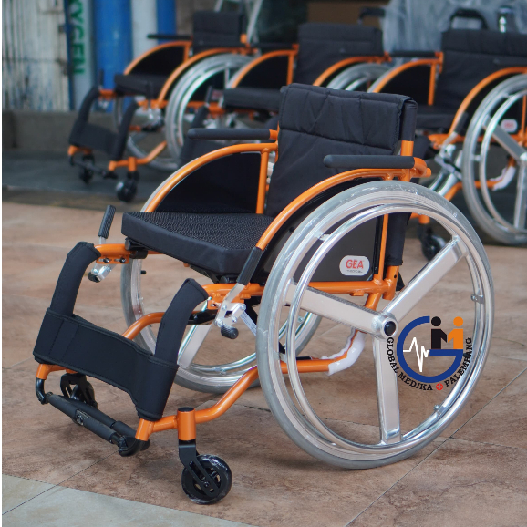 Jual GEA Kursi Roda Sport FS 721 L Lebar 46Cm / Kursi Roda Olahraga FS ...