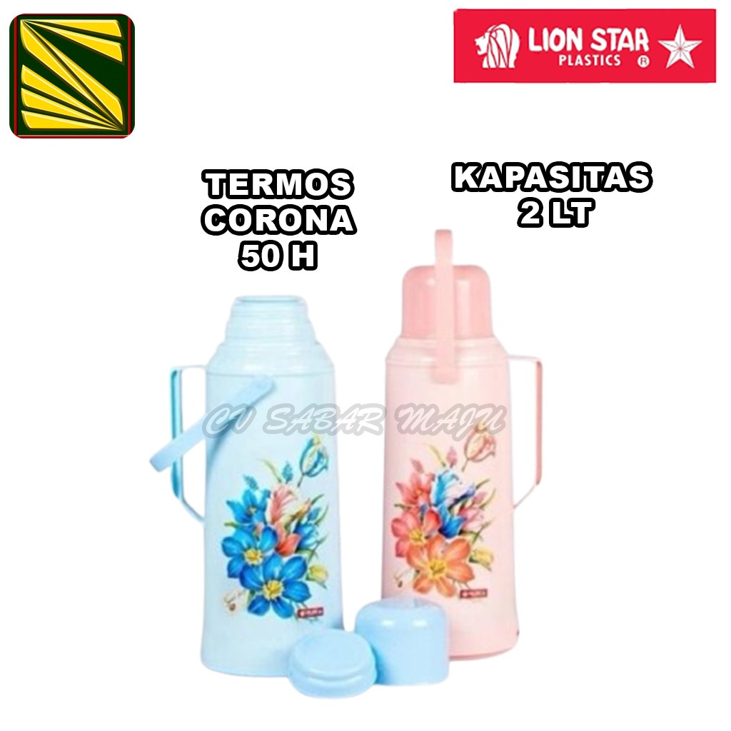 Jual Lionstar Termos Air HP-9 Vacuum Flask Corona 50 Handle | Shopee ...