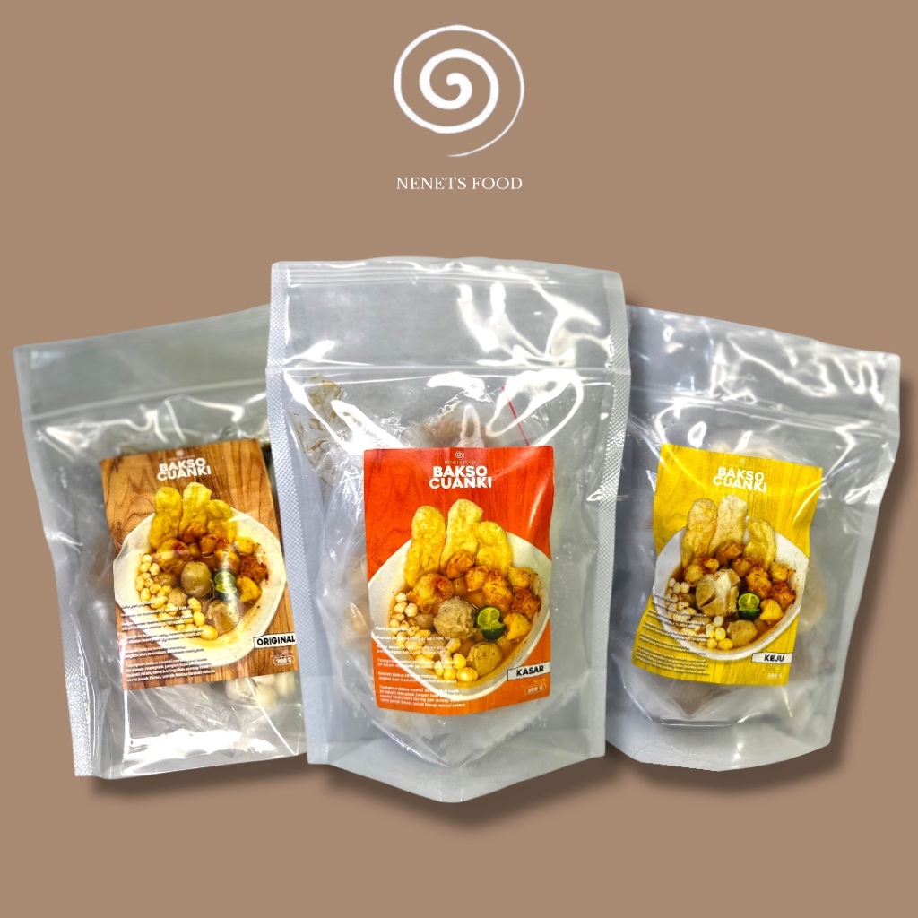 Jual Bakso Cuanki Instan Lengkap (Kasar,Keju dan Halus) Semua Varian ...