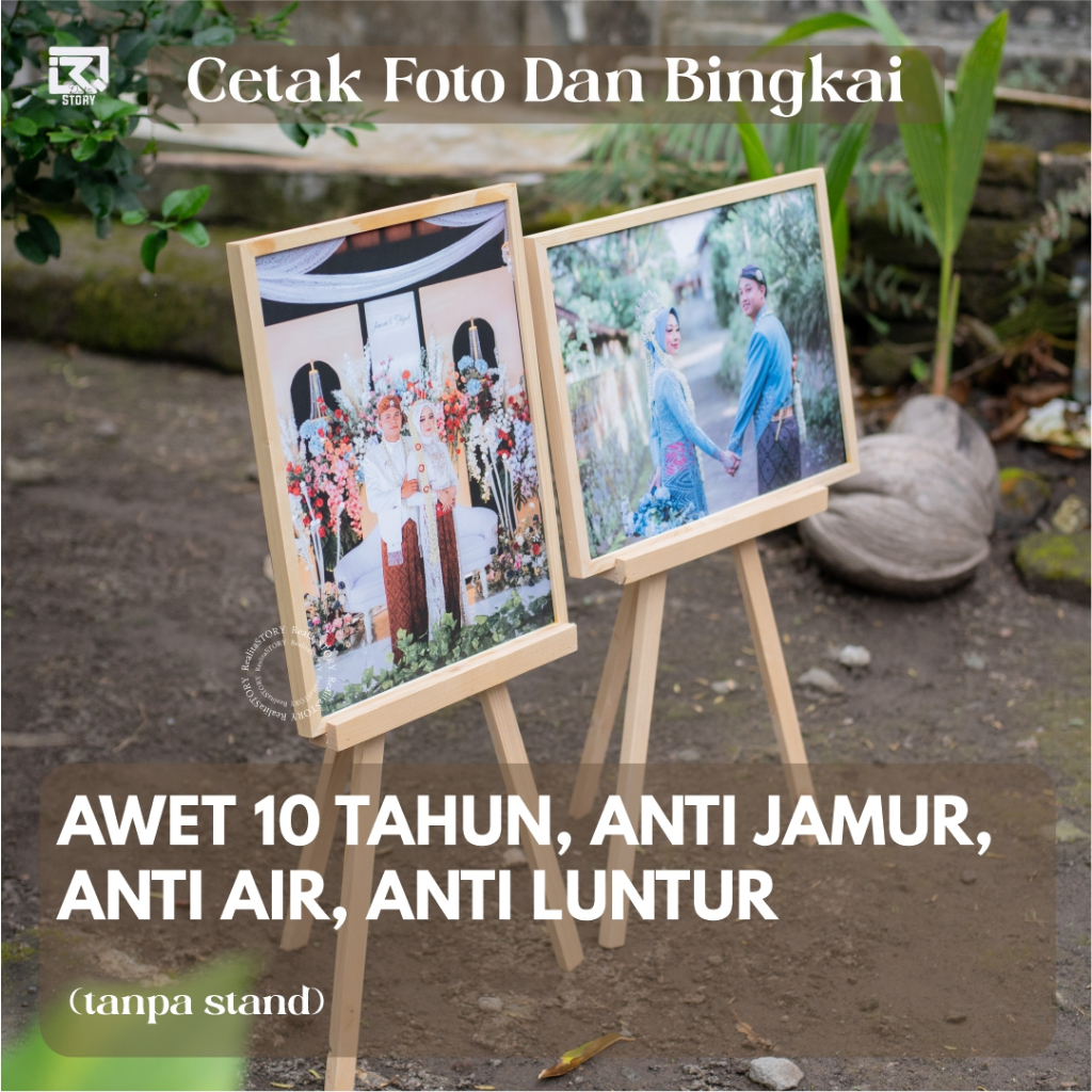 Jual CETAK FOTO + FRAME 12R/30X40 KAYU JATI BELANDA / PINUS | Shopee ...