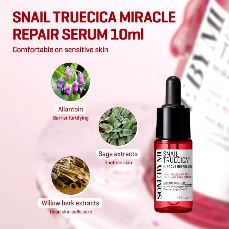 Jual SOME BY MI SNAIL TRUECICA Miracle Repair Serum 10ml | Shopee Indonesia