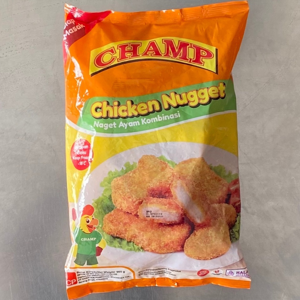 Jual CHAMP CHICKEN NUGGET 900gr | Shopee Indonesia