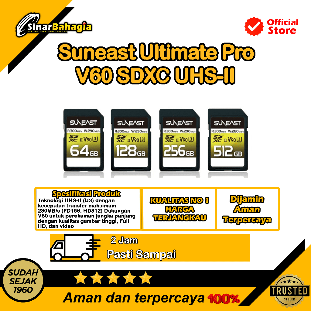 Jual Suneast Ultimate Pro V60 SDXC UHS-II | Shopee Indonesia