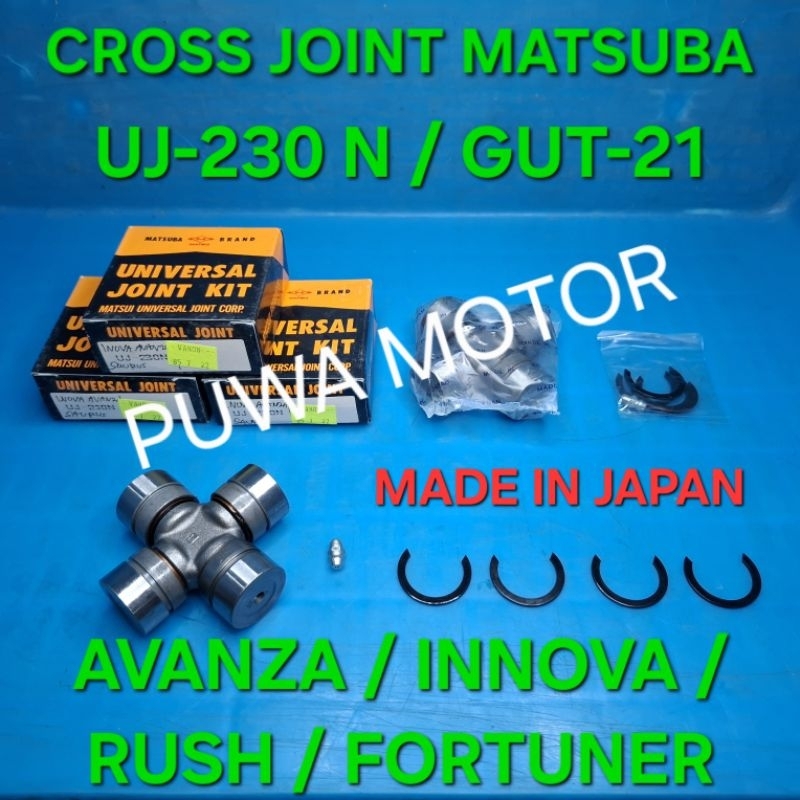 Jual CROSS JOINT KOPEL TOYOTA AVANZA / INNOVA / FOTUNER / RUSH ...