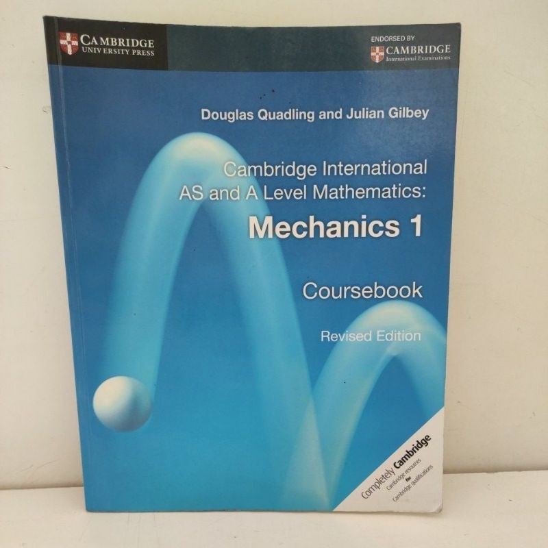 Jual CAMBRIDGE INTERNATIONAL AS AND A LEVEL MATHEMATIC : MECHANICS 1 ...