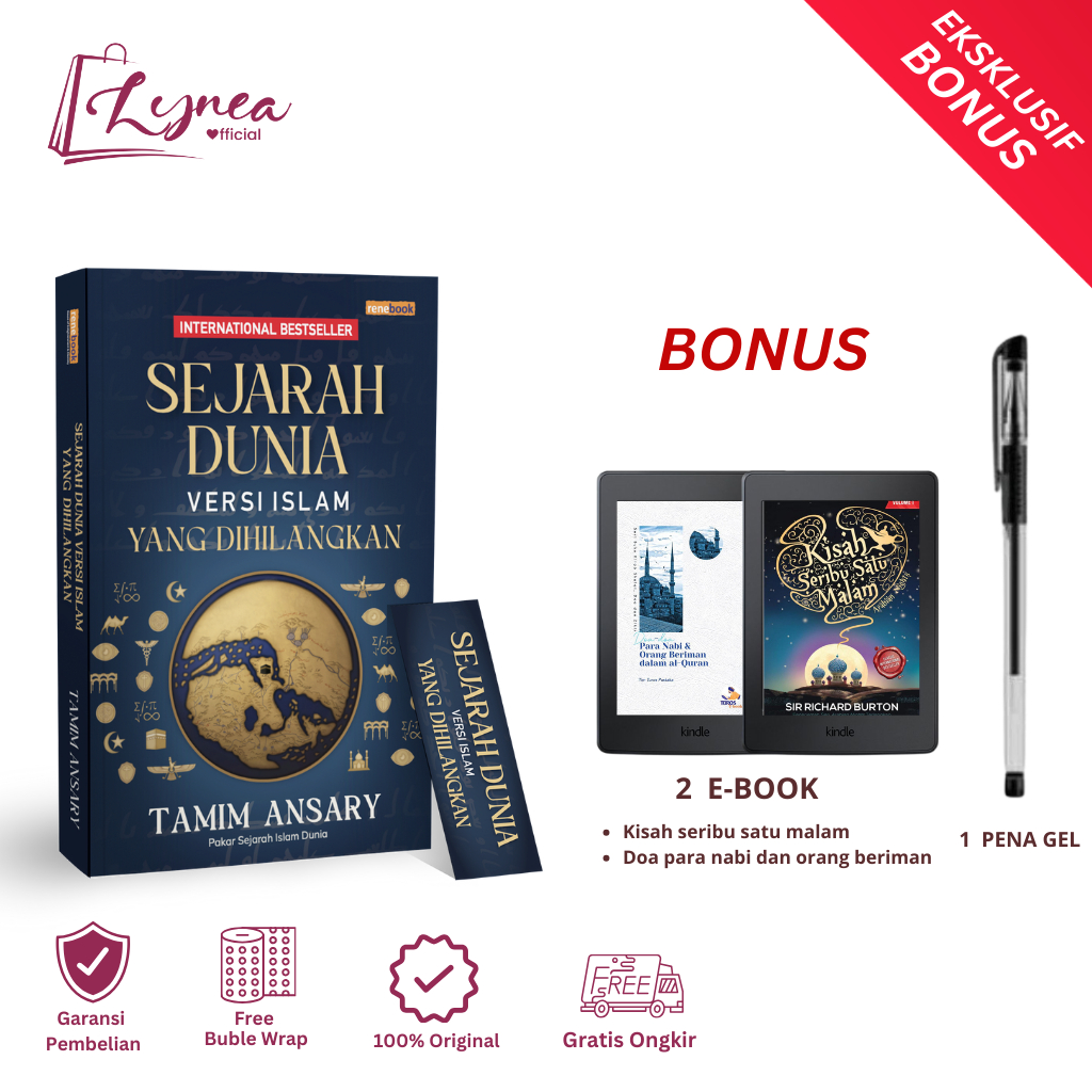 Jual Buku Sejarah Dunia Versi Islam yang Dihilangkan - Tamim Ansary ...