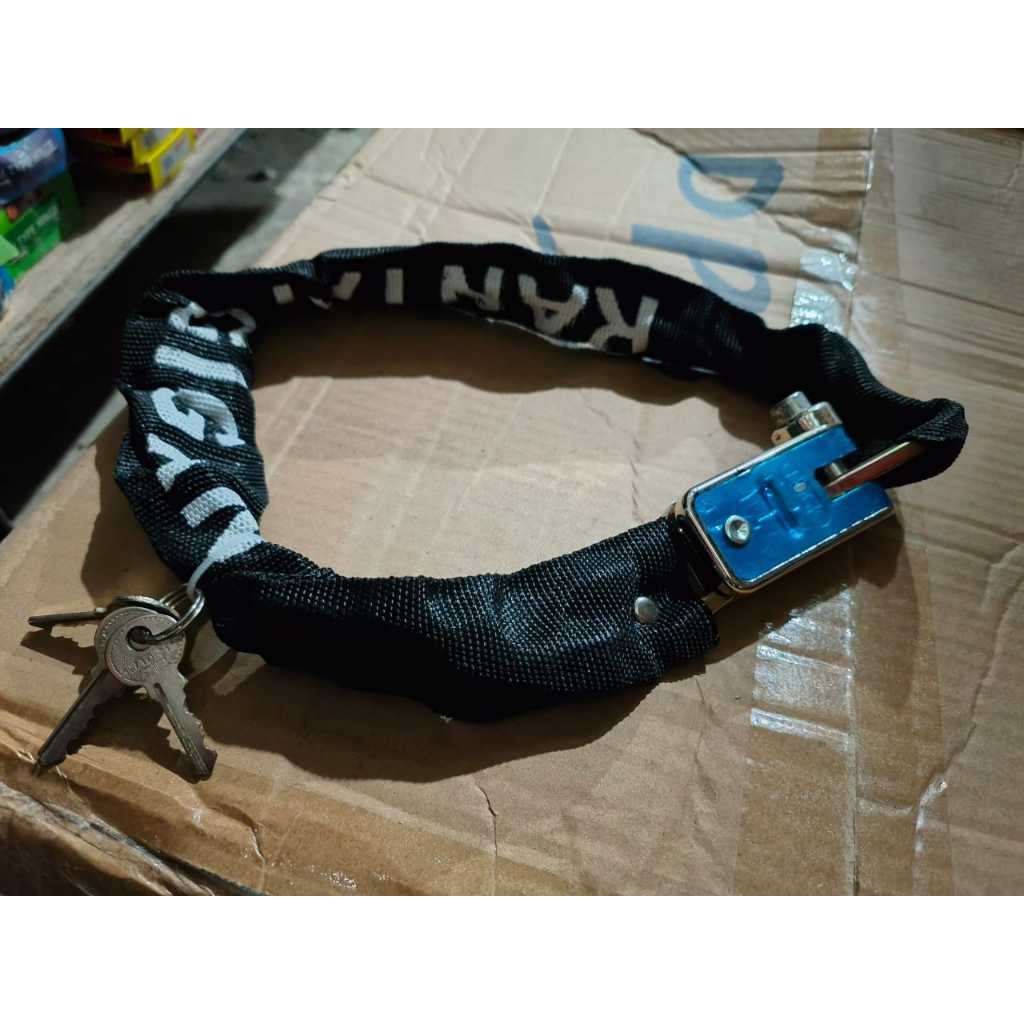 Jual Gembok rantai 60 cm Gigan / chain lock / pagar / sepeda motor ...