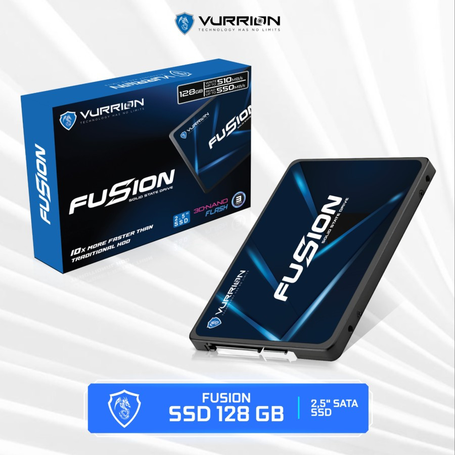 Jual SSD VURRION FUSION 2.5" SATA 128GB | Shopee Indonesia