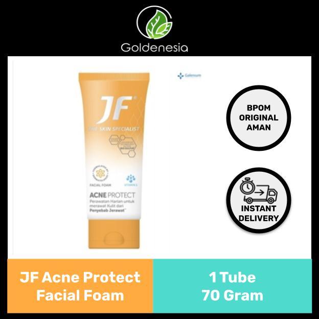Jual JF Acne Protect Facial Foam 70 Gram | Shopee Indonesia