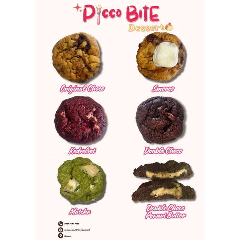 Jual Soft Baked Cookies by Picco Bite | Shopee Indonesia