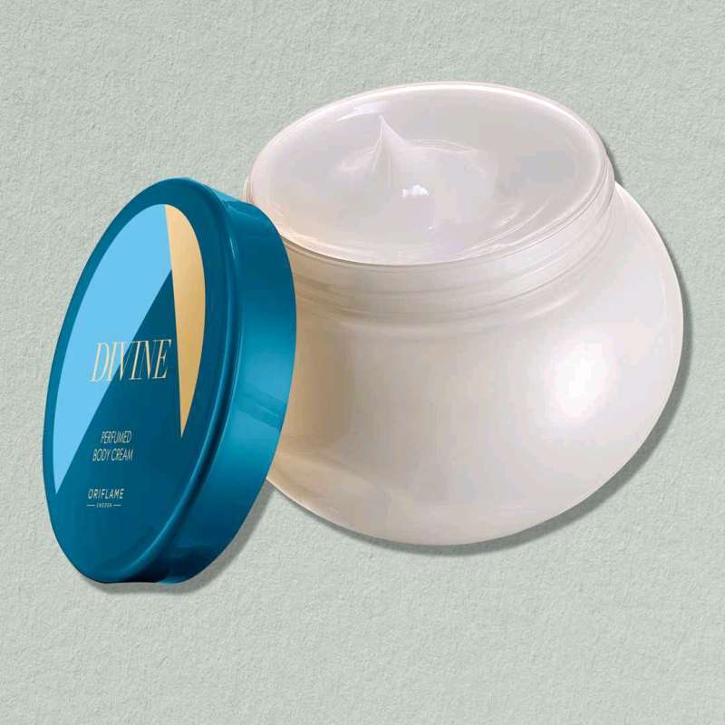 Jual 41545 Body Cream - Divine Perfumed Body Cream 41545 divine biru ...