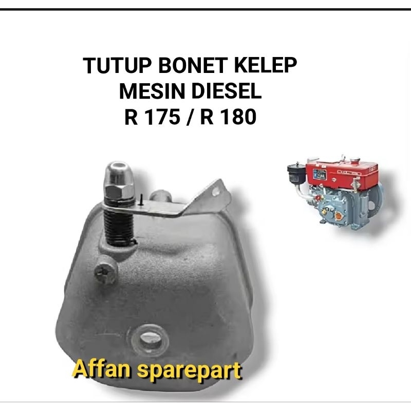 Jual TUTUP BONET MESIN DIESEL R 175 / R 180 MESIN ( 7 PK / 8 PK ...