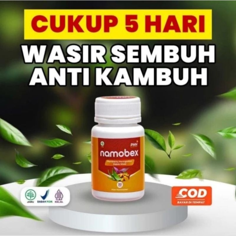 Jual NAMOBEX ORIGINAL OBAT WASIR ASLI BPOM | Shopee Indonesia