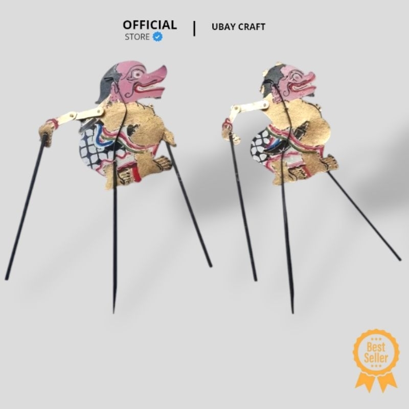 Jual UBAY CRAFT Wayang Togog Bilung sepasang -+ 45 Cm Kulit Asli ...