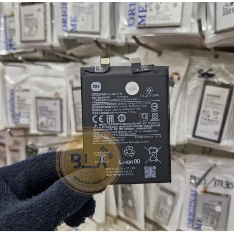 Jual Batre Battery Xiaomi Poco F4 BP49 Original | Shopee Indonesia
