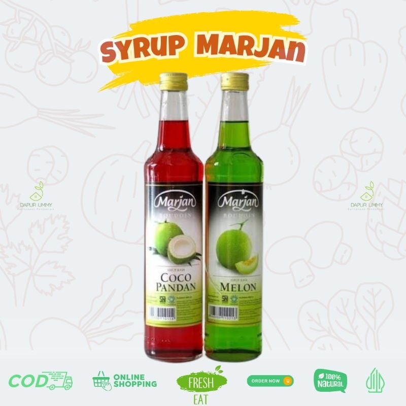 Jual MARJAN • Syrup Marjan • Sirup Marjan 460ml | Shopee Indonesia