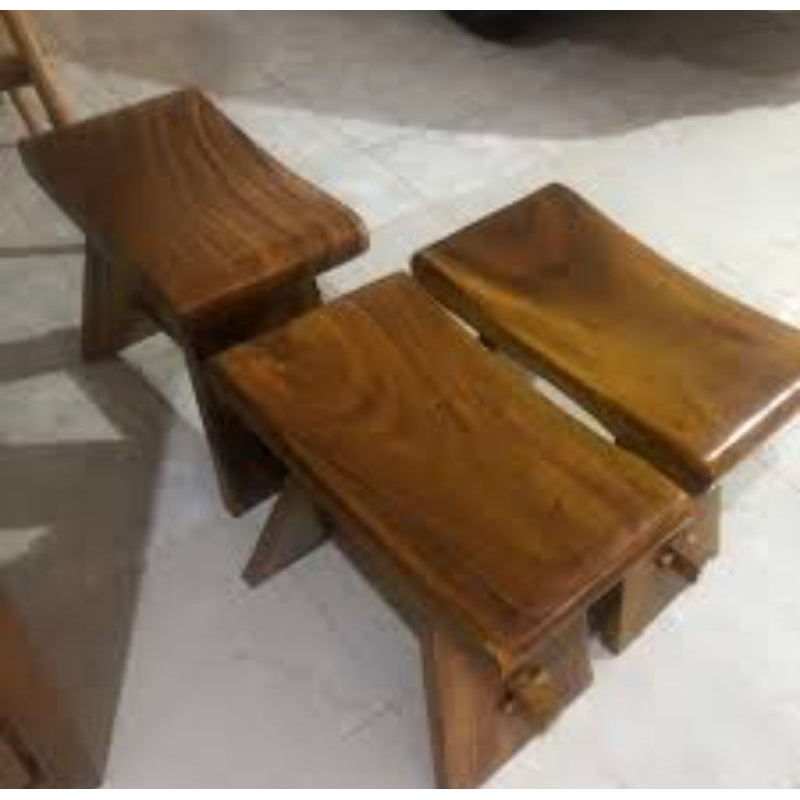 Jual RAY Kursi Stool Trembesi Meh Suar Cafe Bar resto | Shopee Indonesia