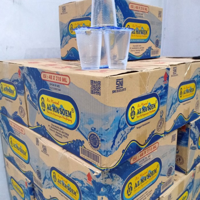 Jual AIR MINERAL CUP ALMASOEM | Shopee Indonesia