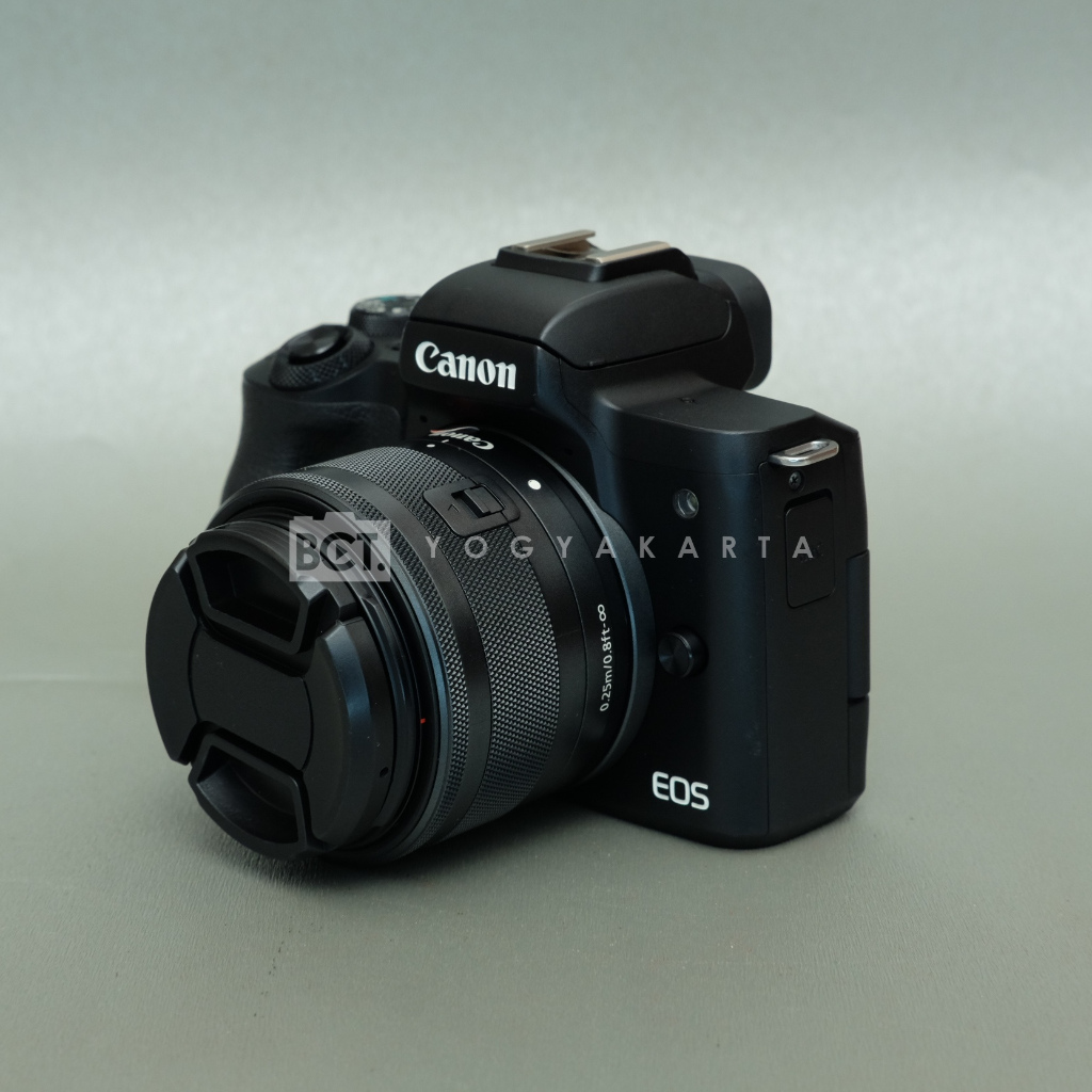 Jual Canon M50 Mark II Kit 15-45mm IS STM BLACK kode 0205B25 | Shopee ...